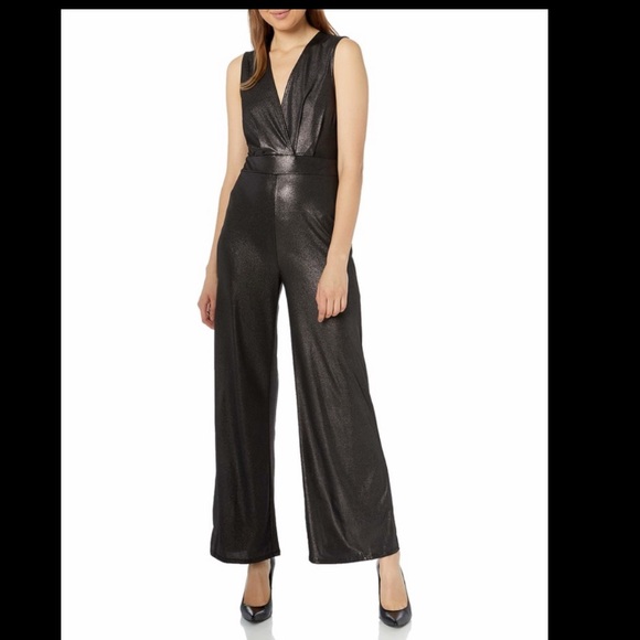 BCBGeneration | Pants & Jumpsuits | Shimmery Blackcopper Brown Wide Leg ...